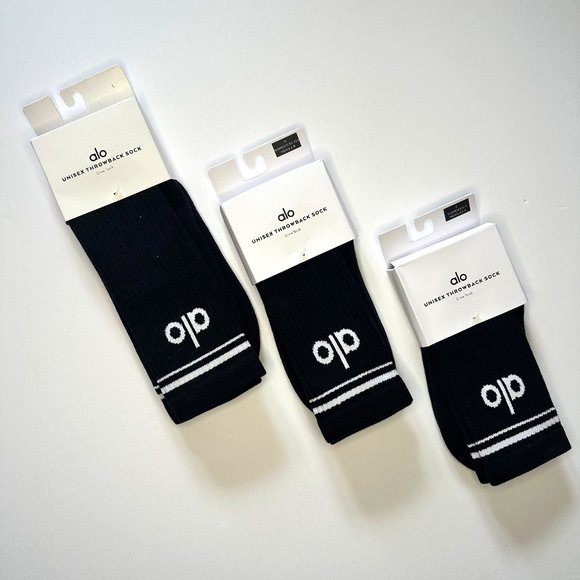 ALO Yoga | Accessories | Alo Unisex Throwback Sock | Poshmark